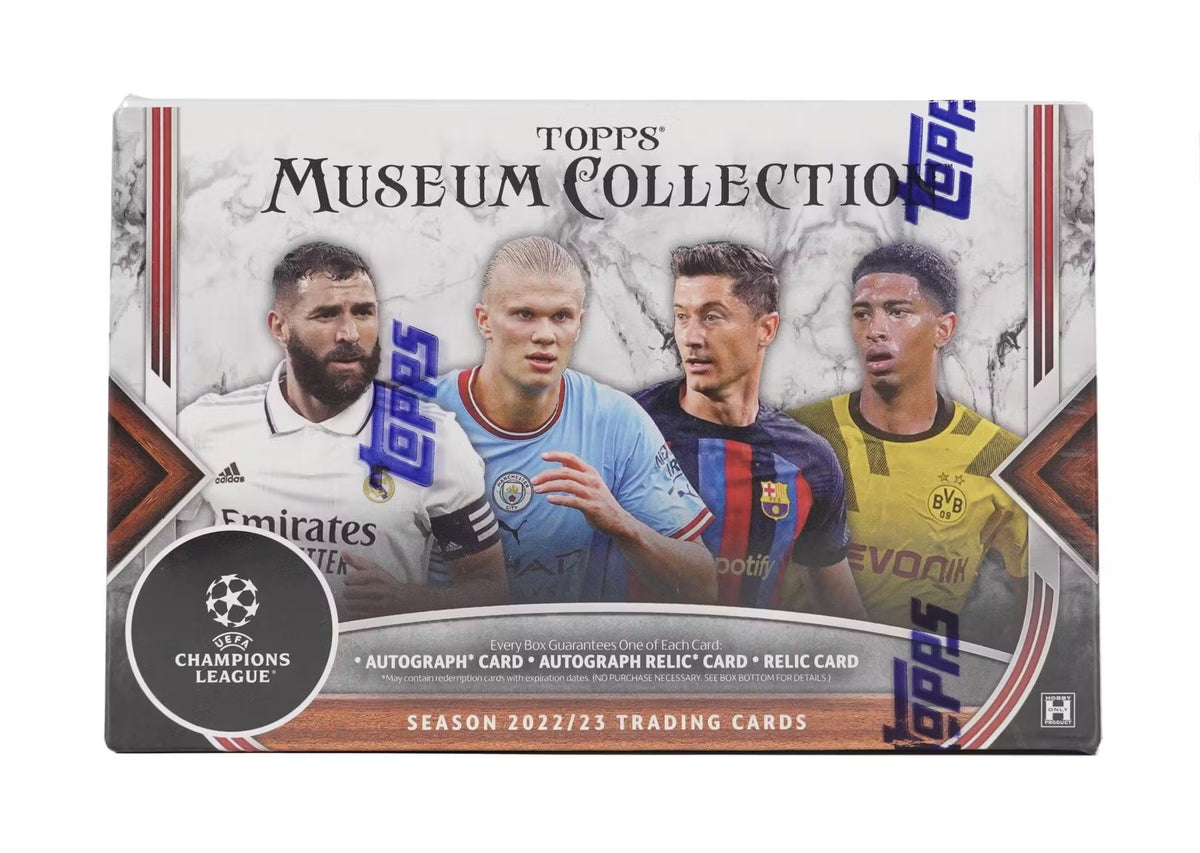 2022/23 Topps Museum Collection UEFA Champions League Soccer Hobby Box ...