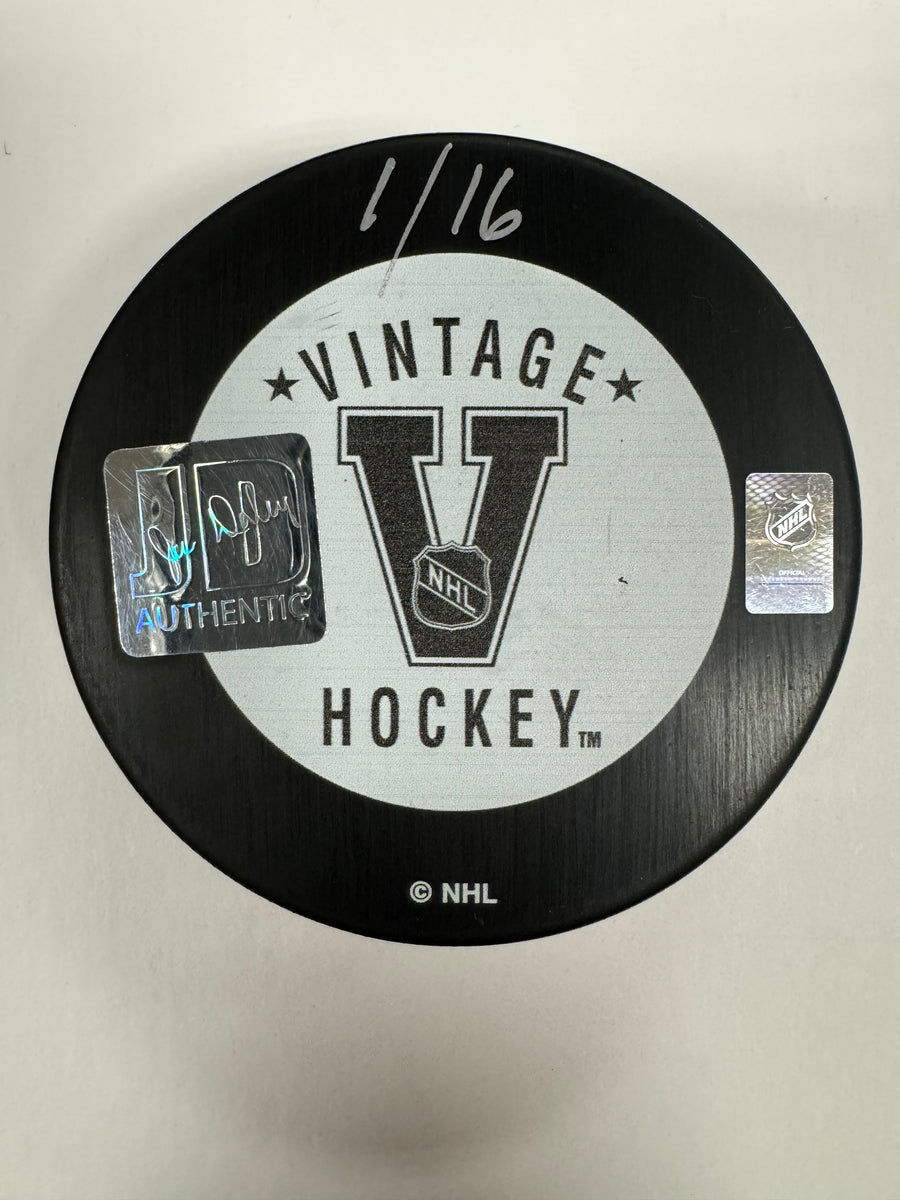 Joe Daley Limited Edition Penguins Puck - Free 2023-24 SP Authentic Ho ...