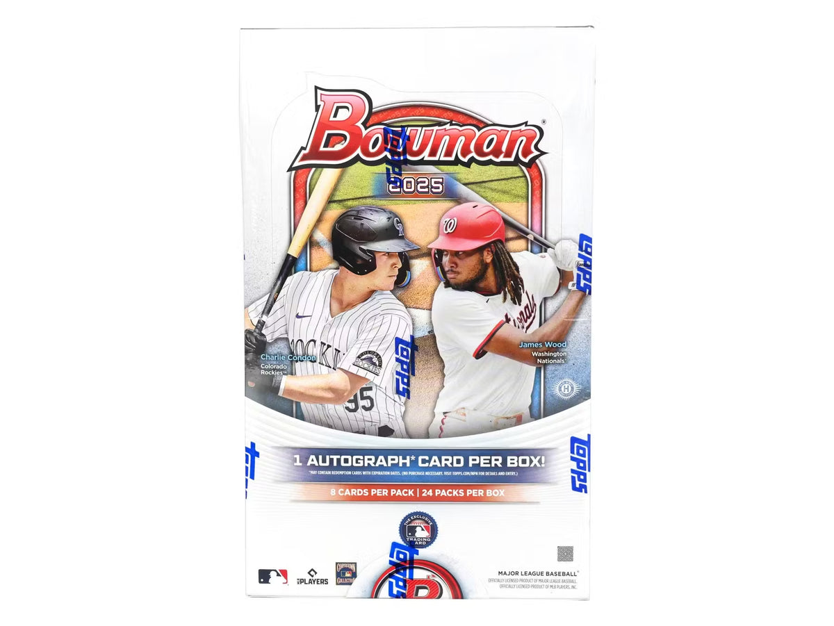 2025 Bowman Baseball Hobby Box – Joe Daley's Sports & Framing