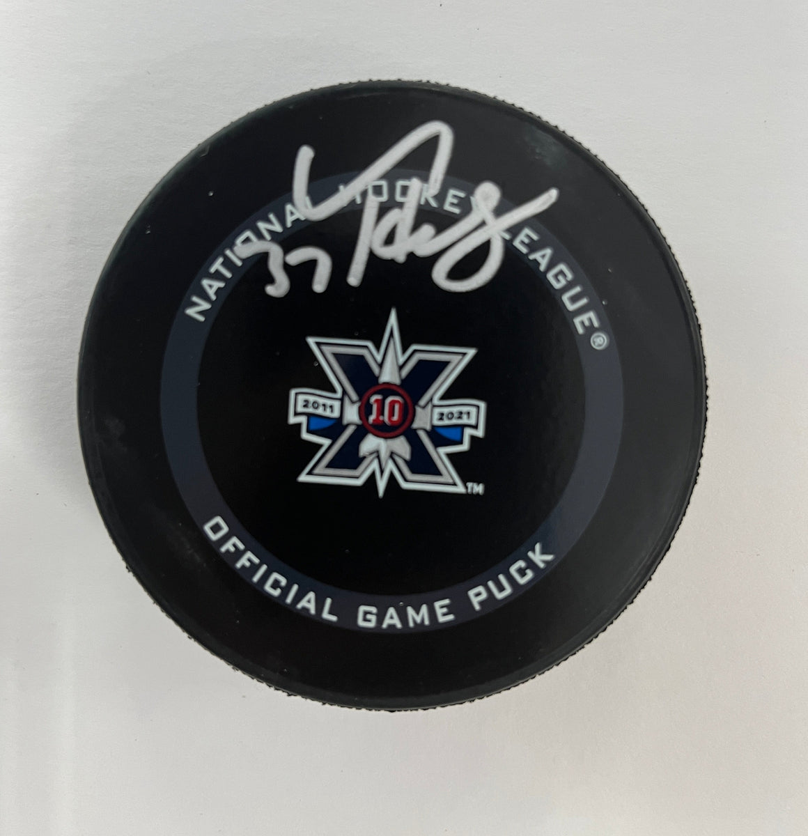 Connor Hellebuyck Signed Winnipeg Jets Official Puck – Joe Daley's ...