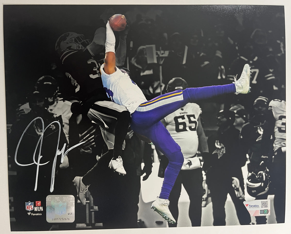 Justin Jefferson - Minnesota Vikings Autographed 8x10 Photo – Joe Daley ...