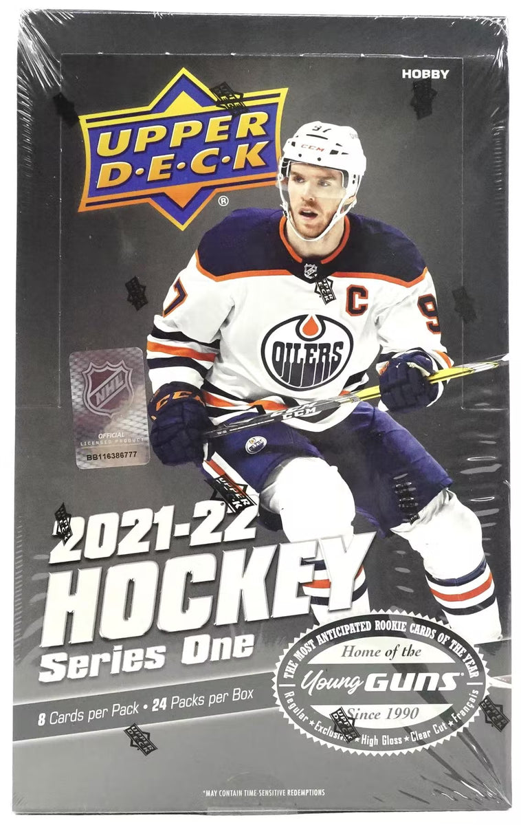 2021-22 Upper Deck Hockey Series 1 Hobby Box – Joe Daley's Sports & Framing