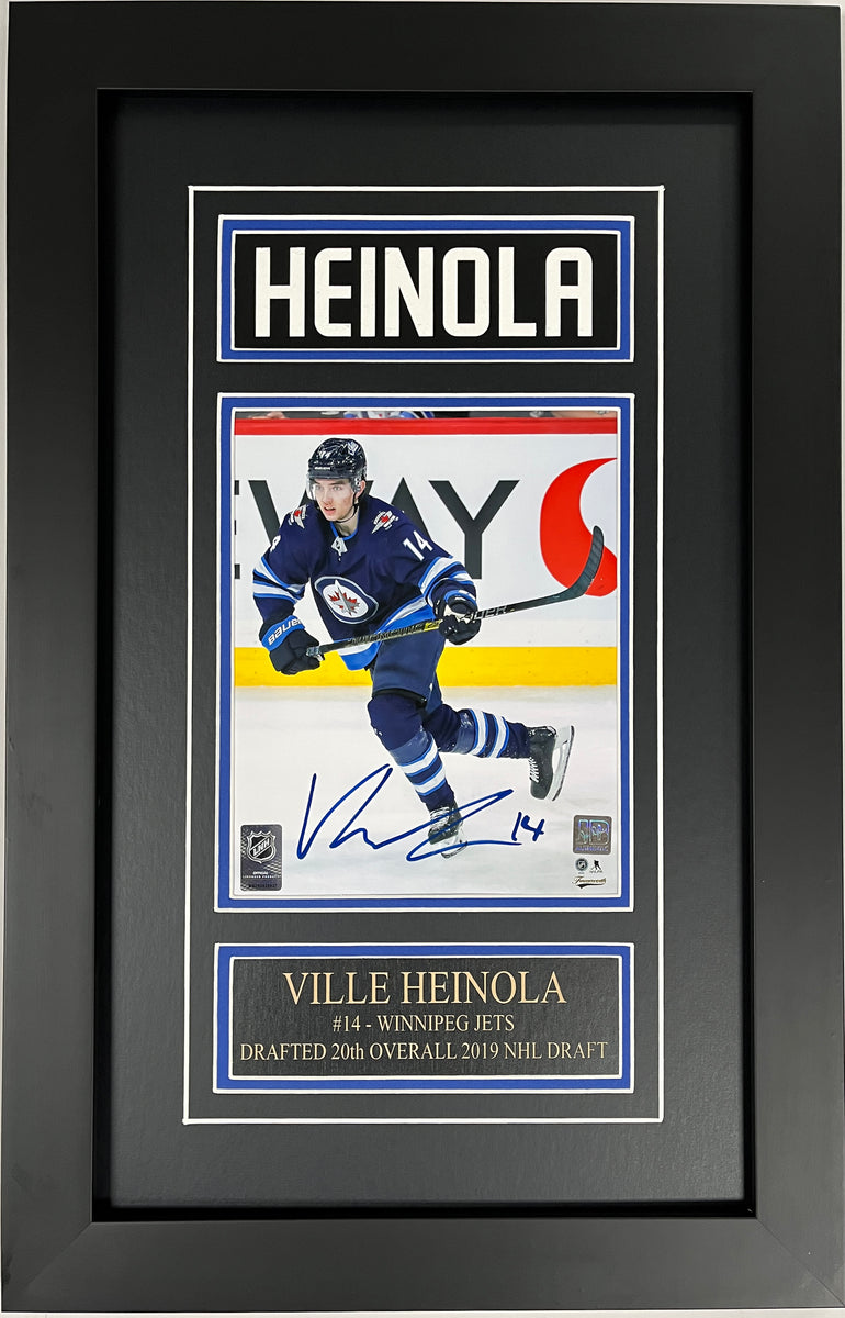 Ville Heinola Autographed 8x10 Custom Framed – Joe Daley's Sports & Framing